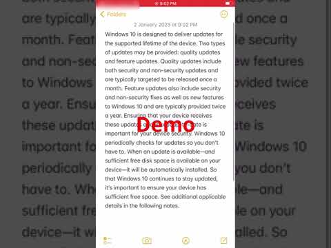 How to Convert Notes to PDF on iPhone