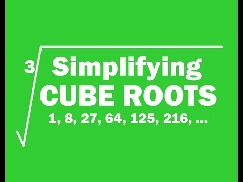 Simplifying a Cube Root