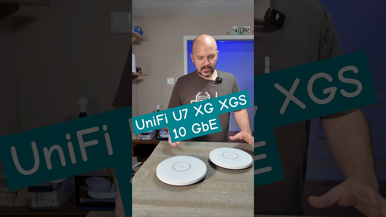 Ubiquiti UniFi 7 XG XGS w/ 10 gig networking! #unifi #wifi7 #ubiquiti