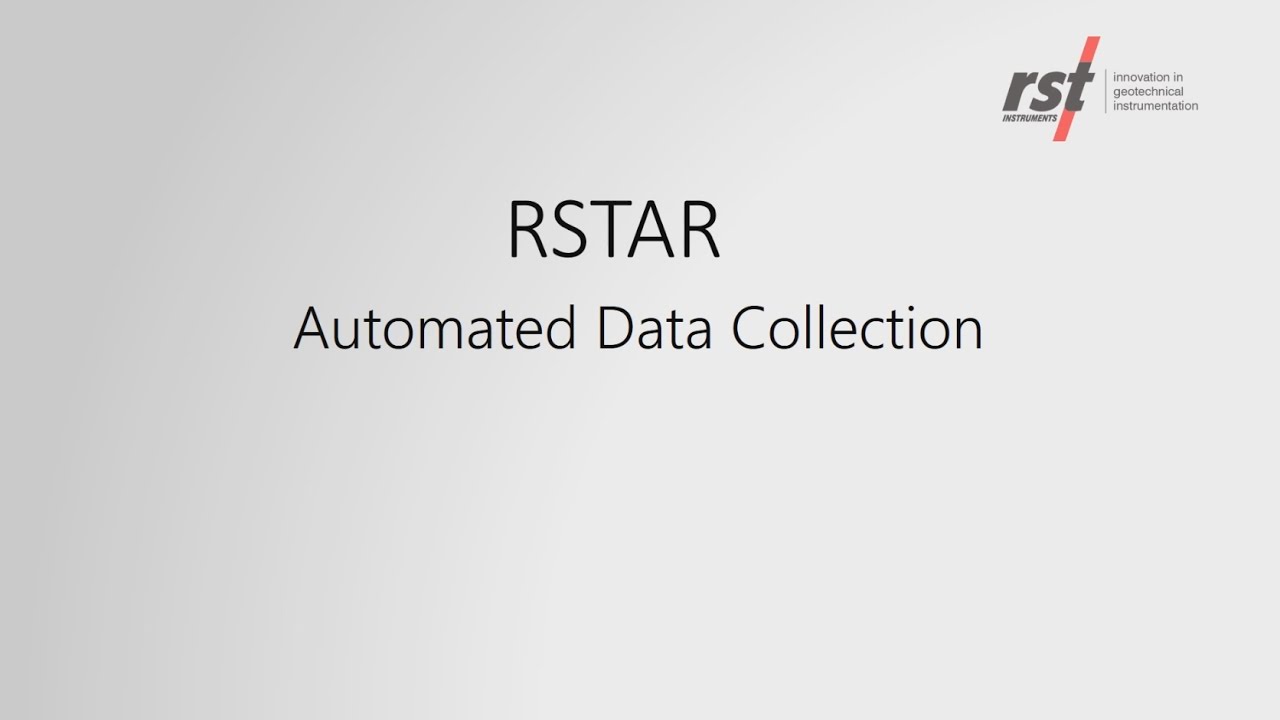 RSTAR Wireless Data Collection Webinar