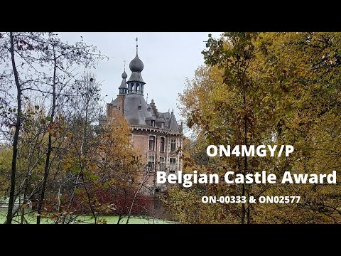 Belgian Castle Award ON-00333 & ON-02577 activation by ON4MGY/P