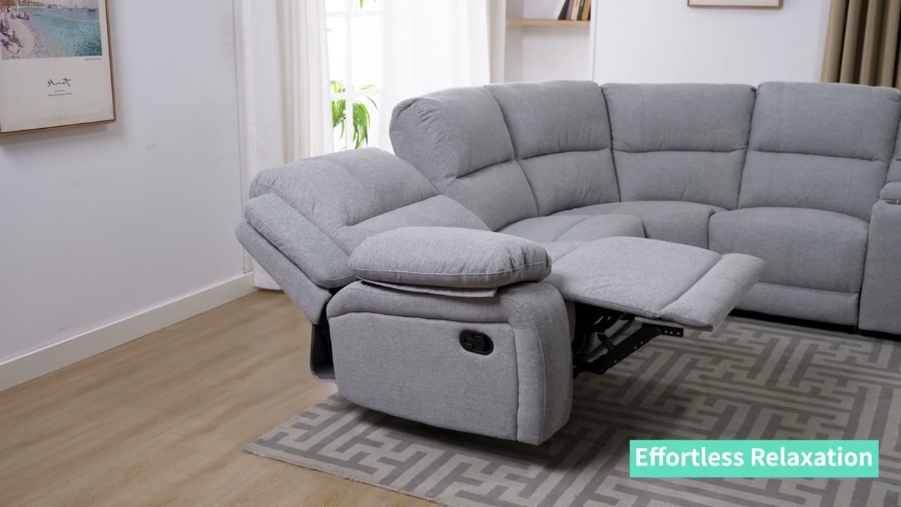 Dublin Manual Recliner Corner Sofa | Furniture Online