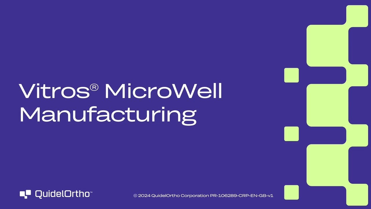 Vitros MicroWell Manufacturing Tour