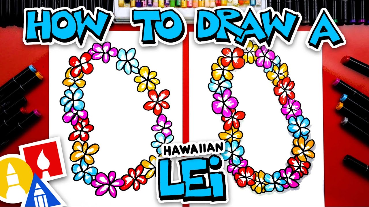 How To Draw A Hawaiian Lei