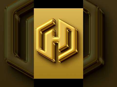 H Text logo Design in CorelDRAW | CorelDRAW tutorial | Graphic Design CorelDRAW #vce