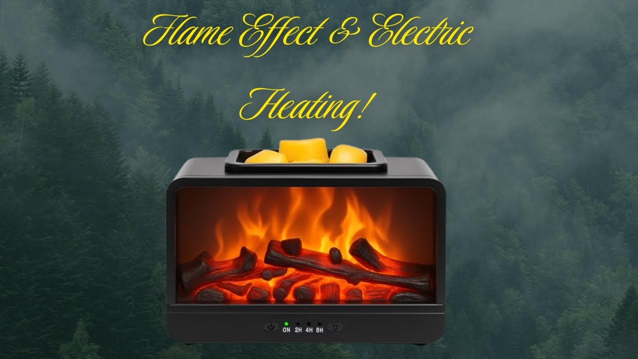 MeplLivs Flame Wax Melt Warmer Review | Electric Wax Burner for Home, Office & Gifts