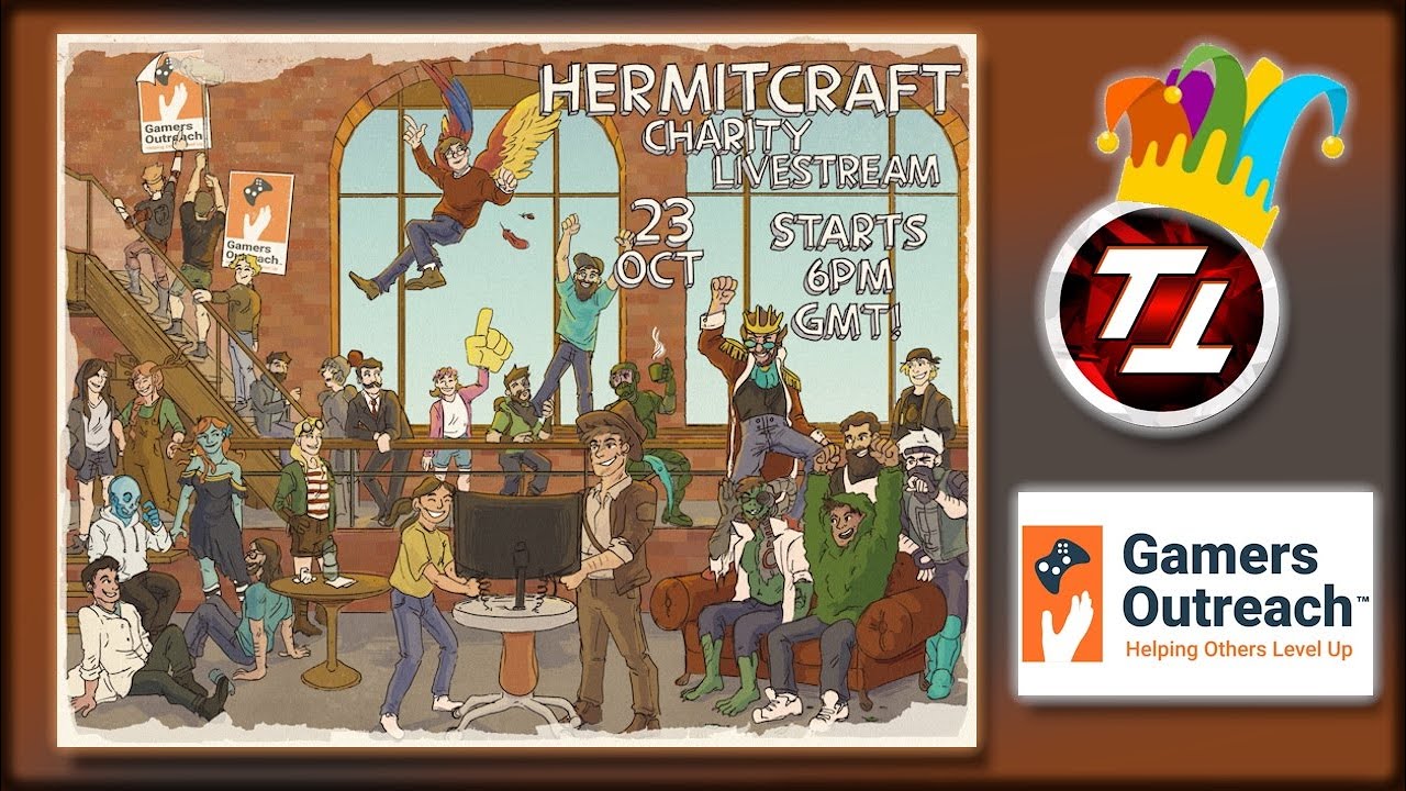 Hermitcraft Charity Stream! New Hat Every $2k!