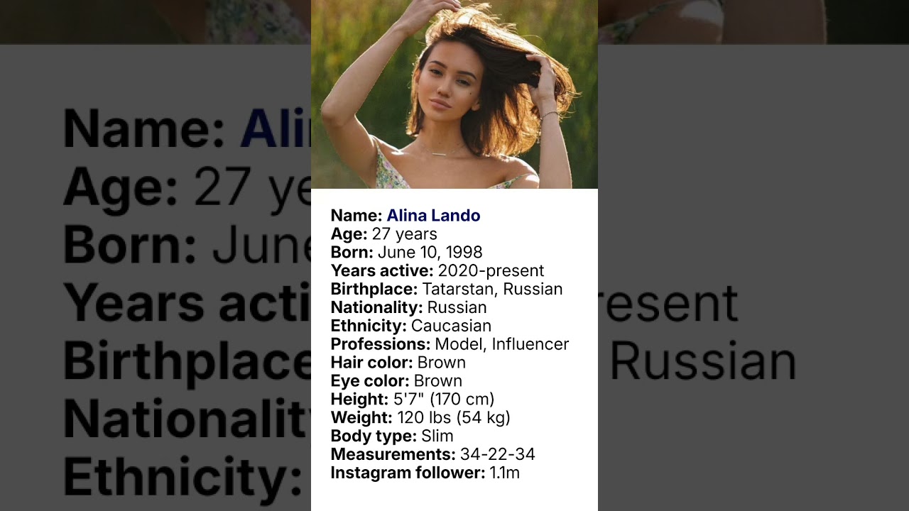 Alina Lando Biography #biography