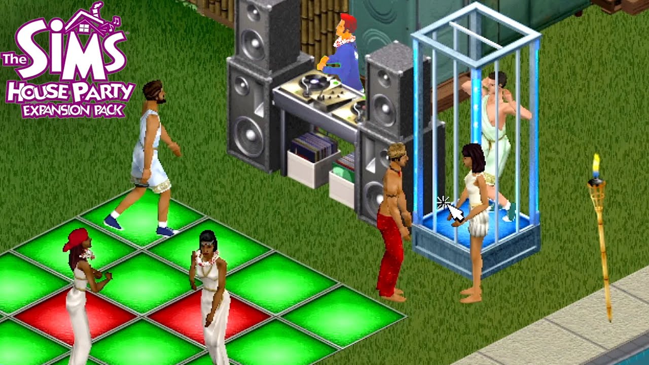 12 Hours of The Sims House Party ASMR Nostalgic play through (No commentary)
