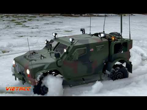 US Army Oshkosh JLTV in Last Snow