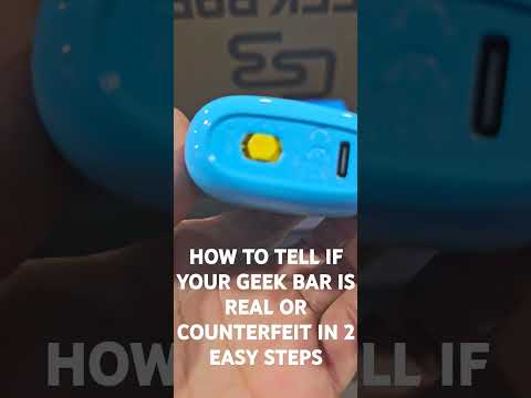 How to tell if my geek bar is real or fake #love #vape #texas #usa #youtube #music #funny #gaming