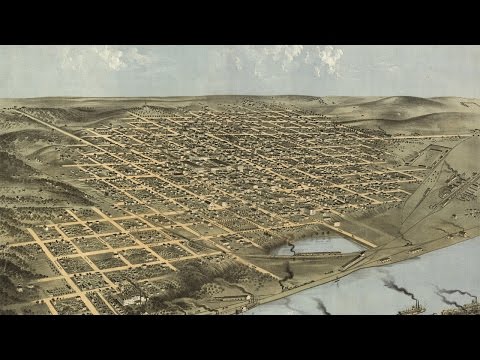 Omaha Nebraska History and Cartograph (1868)