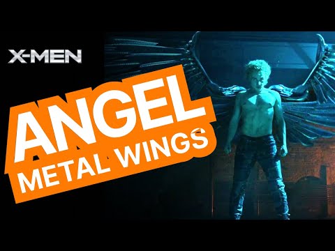 Angel Gets Metal Wings || X-Men: Apocalypse - Ben Hardy, Jennifer Lawrence Movie HD