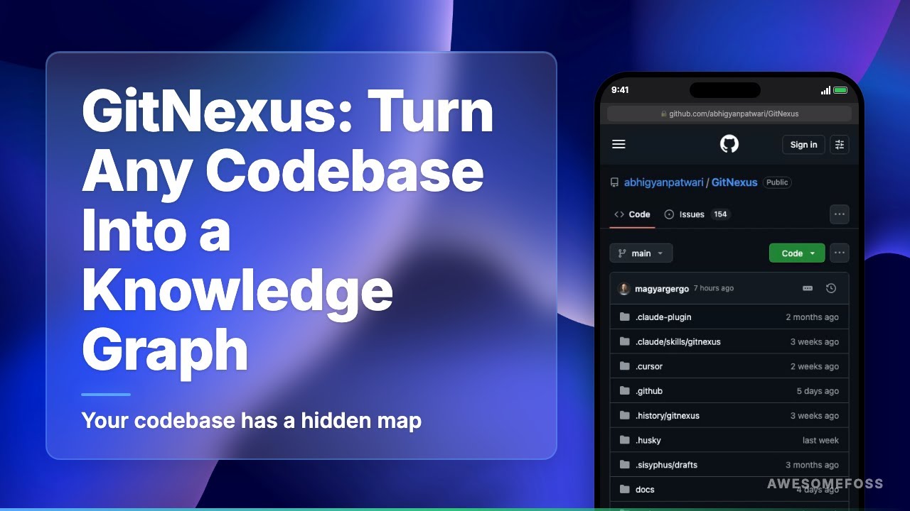 GitNexus: Turn Any Codebase Into a Knowledge Graph