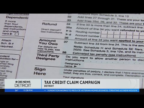 Detroit officials urging residents to claim 2023 federal tax credits
