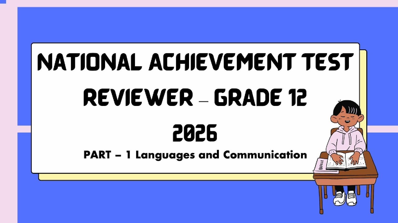LANGUAGE AND COMMUNICATION REVIEWER | NAT 2026 SAMPLE QUESTIONS WITH EXPLANATION | GRADE 12 PART 1