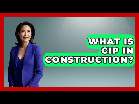 What Is CIP In Construction? - Civil Engineering Explained