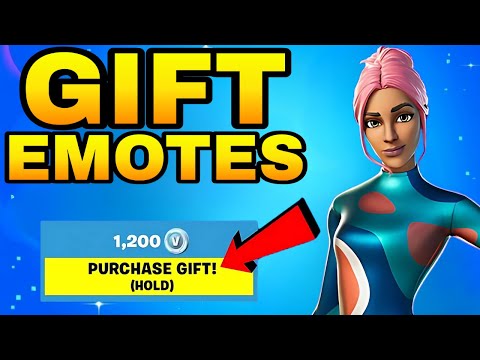 How To Gift Emotes In Fortnite