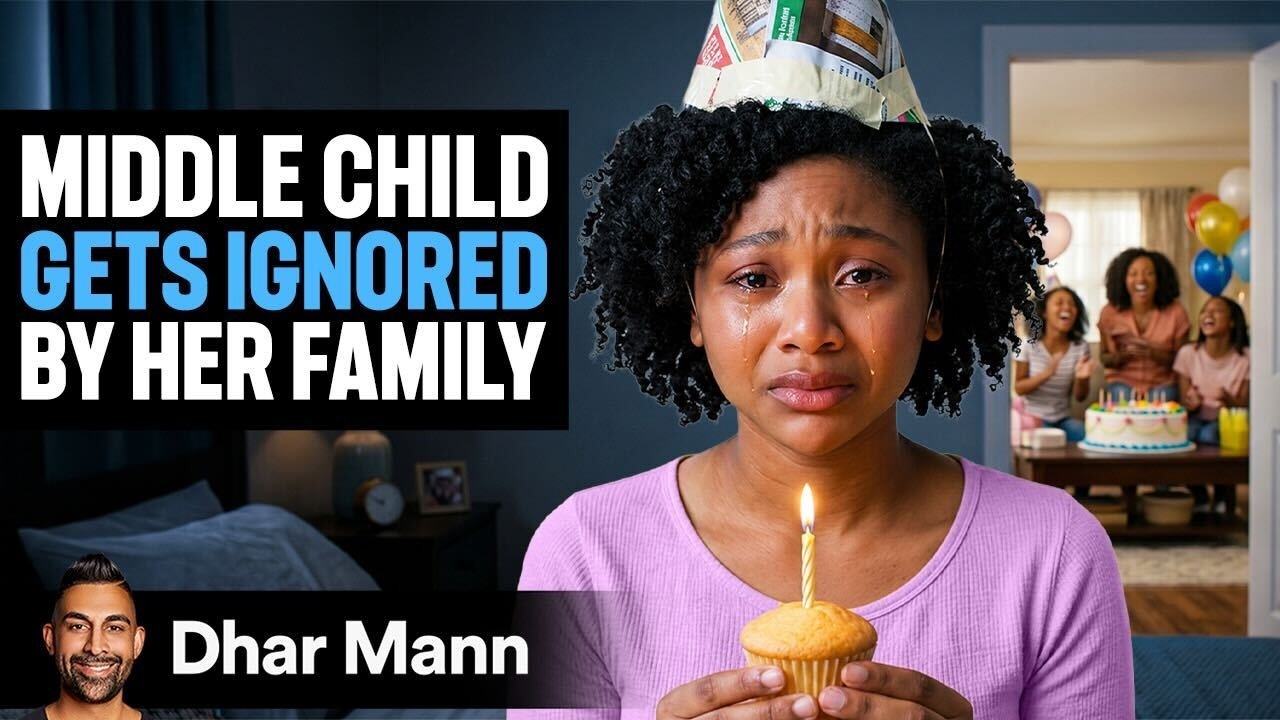 MIDDLE CHILD Gets Ignored By Her Family | Dhar Mann Studios