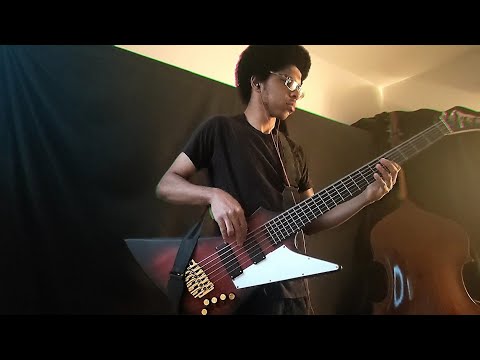 6-String Explorer Bass Oxbloodburst | Reverb