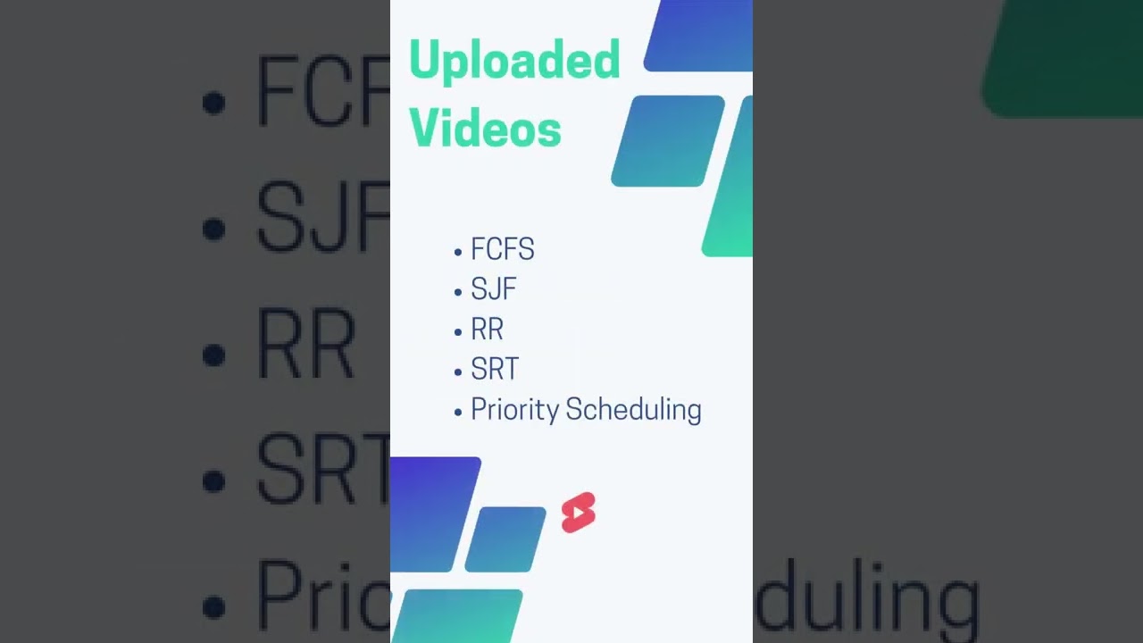 Process Scheduling | CPU Scheduling | Scheduling Criteria | Types of Process Scheduling