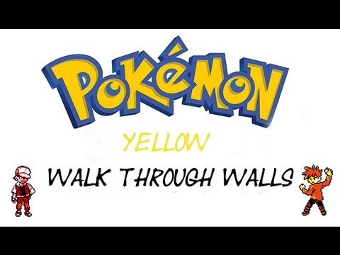 Pokemon Yellow - How To Walk Through Walls | GameShark Codes
