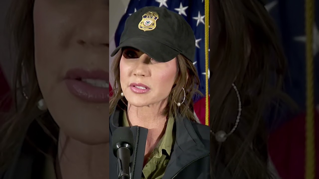 DHS Secretary Noem responds to deadly ICE shooting in Minneapolis