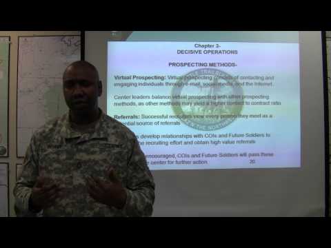 Seattle Army Recruiting Battalion: UM 3-31 brief - Master Sgt. Bryant