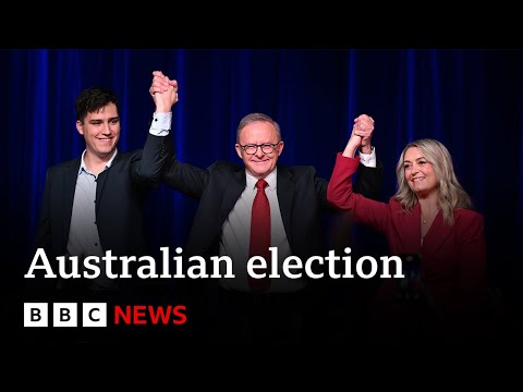 Australian PM Anthony Albanese wins re-election, local networks project | BBC News