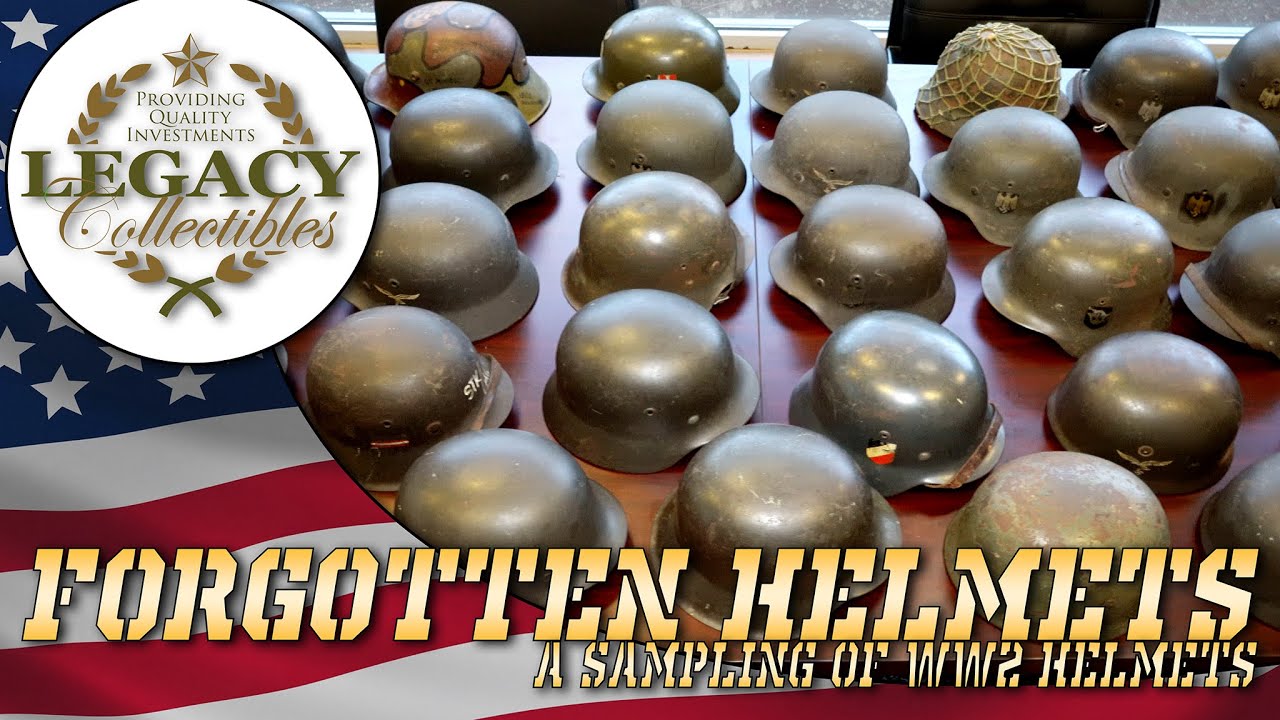 Forgotten Helmets: A Sampling of WW2 Helmets