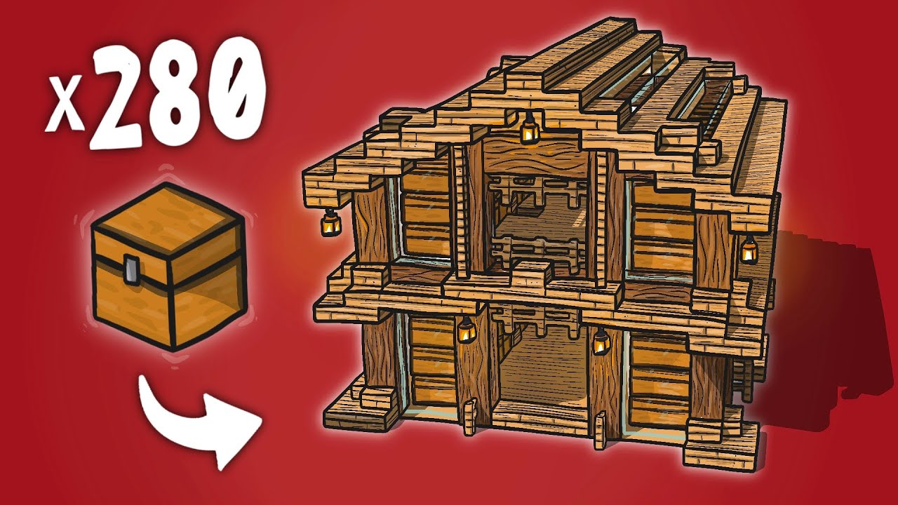 Minecraft: Build a Storage House Tutorial [Step by Step]