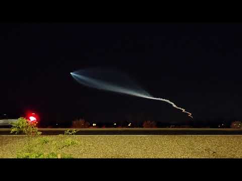 Falcon 9 Launch From Vandenberg AFB California on June 16th 2025