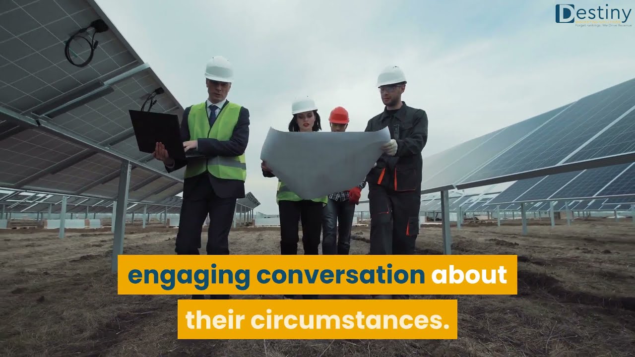 The Questions Your Residential Solar Sales Pitch Should Answer x| Destiny Marketing Solutions