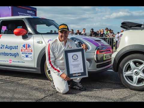 Electric MINI Cooper Sets Two Guinness World Records for Tightest ...
