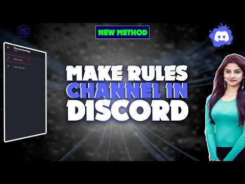 How to make a rules channel in discord 2024 | Initial Solution