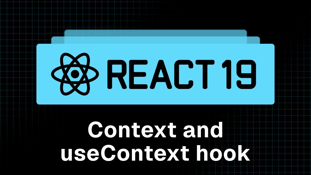 React 19 Tutorial - 34 - Context and useContext Hook