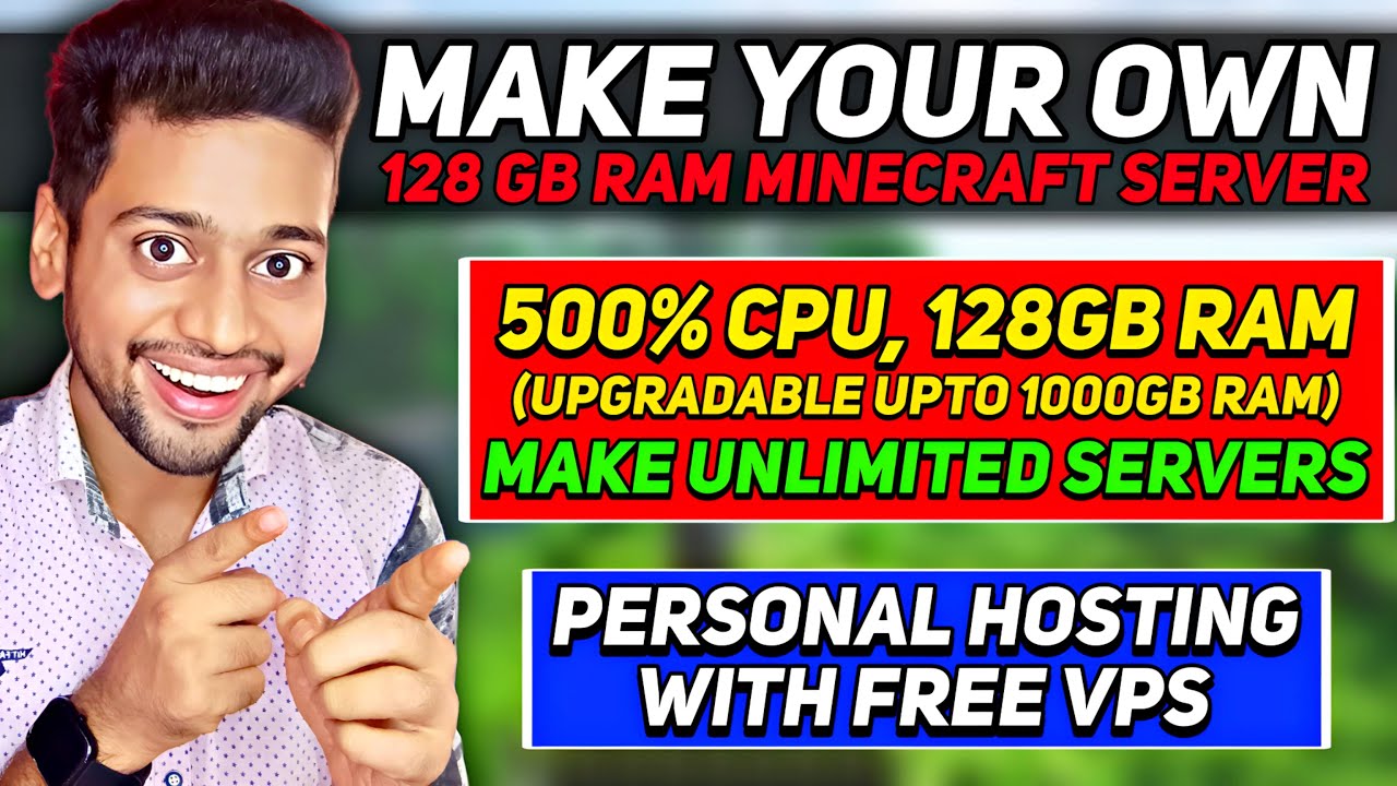Create a Free Minecraft Server With 128GB Ram 😮 | CodeSandbox Minecraft Server