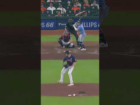 Taylor Walls ejected after tapping helmet on a strike call 😱 #Rays #MLB #umpire #ejection #helmet