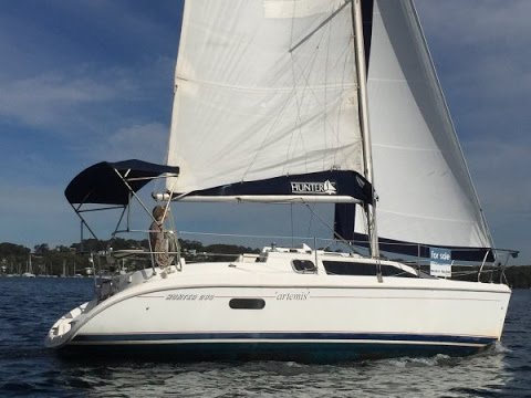Hunter 28 Cruising yacht - Walkthrough