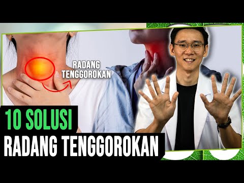 10 Solusi Alami Radang Tenggorokan [ Gejala Batuk ] Tanpa Obat