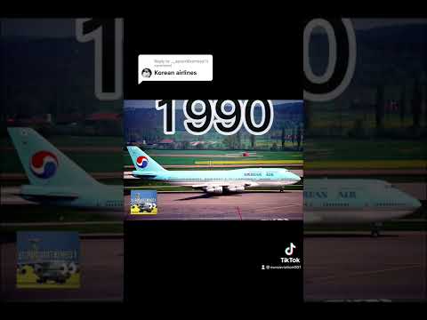 Korean Air over the years! ✈️🇰🇷 #aviation #cool #fyp #euroaviation001