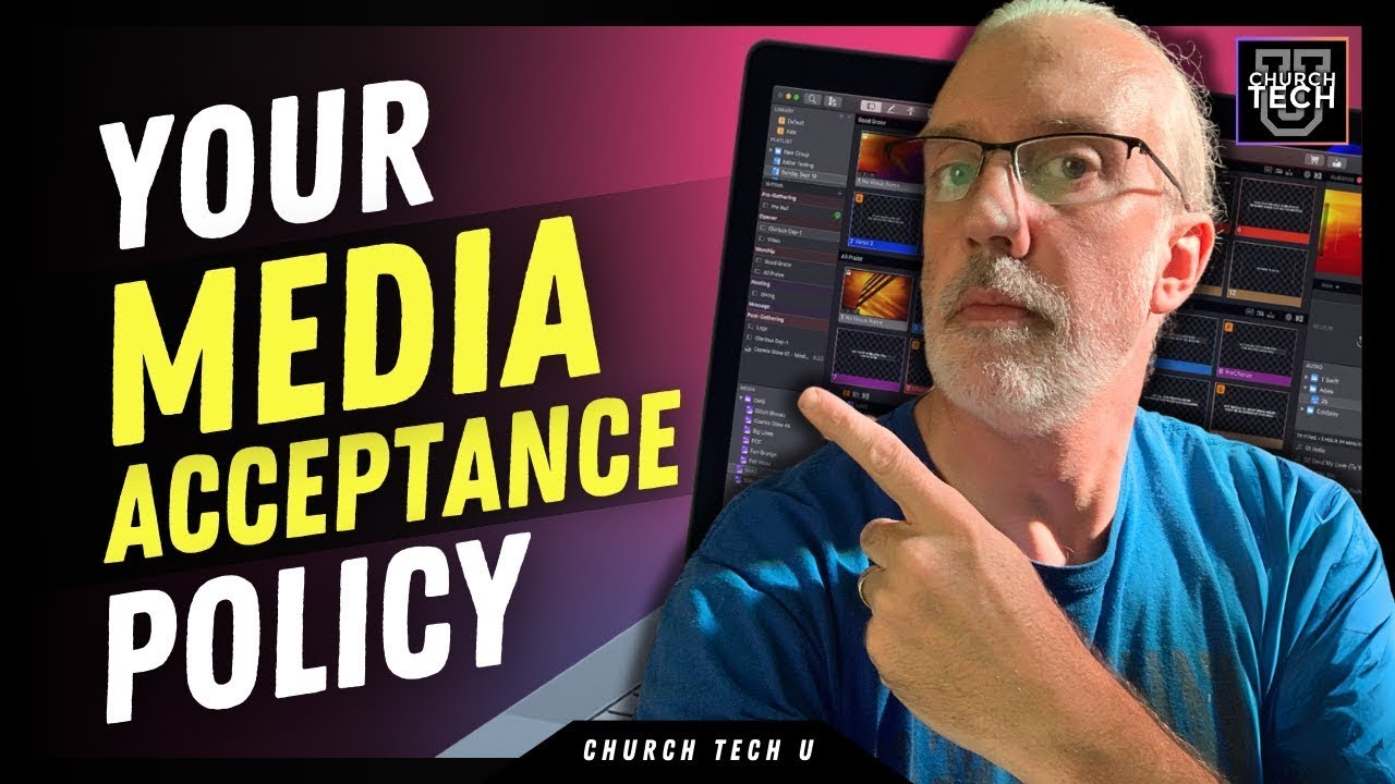 ProPresenter 7 Tutorial: Your media acceptance policy