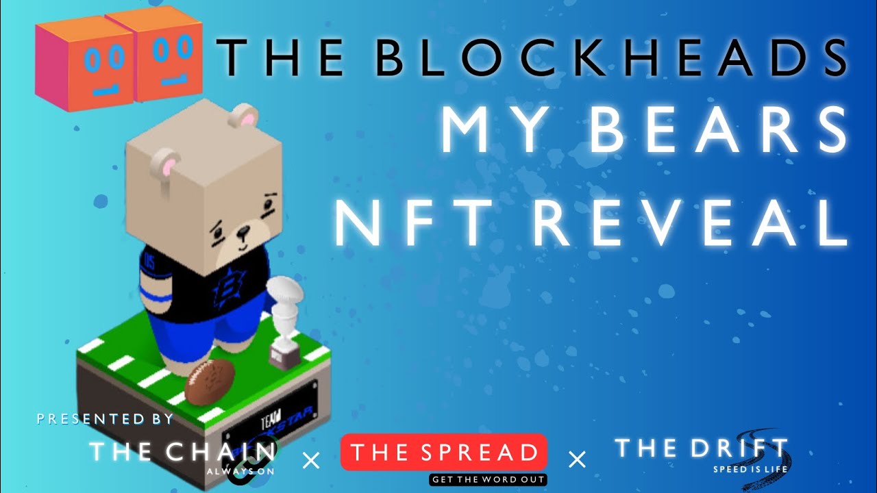 Blockstar Bears Reveal