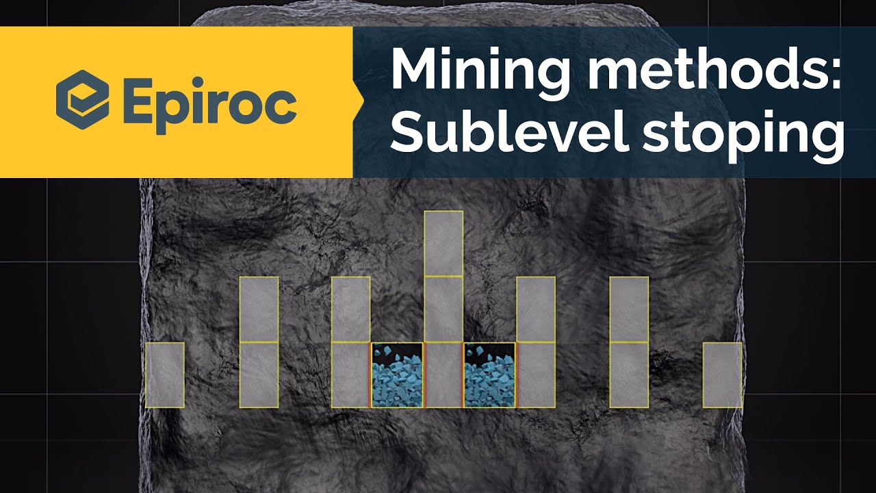 Sublevel stoping mining method - Epiroc