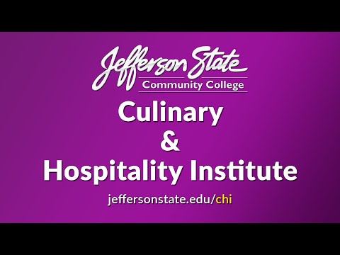 Jefferson State Culinary & Hospitality Program