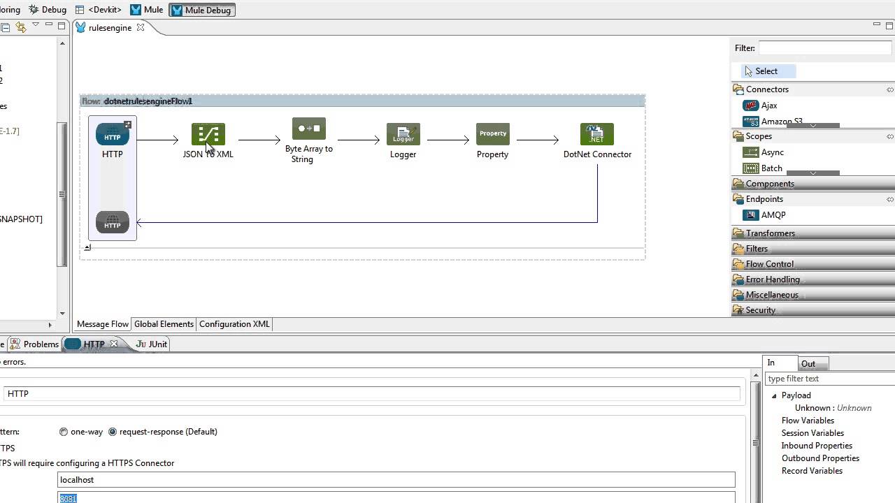 Integrating Mule ESB with .NET Based Rules Engines