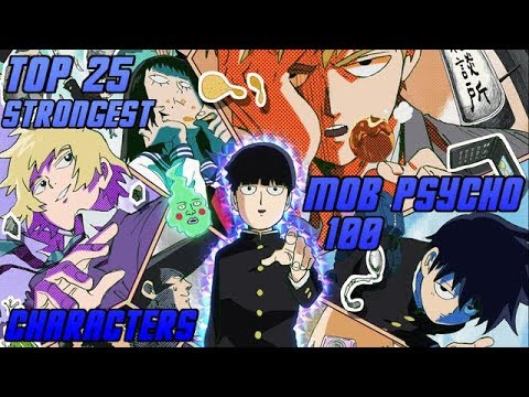 Top 25 Strongest Mob Psycho 100 Characters