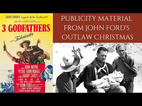 3 GODFATHERS 1948 - Publicity Stills From John Ford's Remake Of His Own 1936 Film