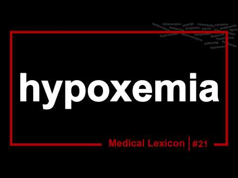 Hypoxemia Definition