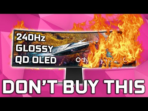 Don’t Buy This - Samsung QD OLED G9 240Hz Monitor